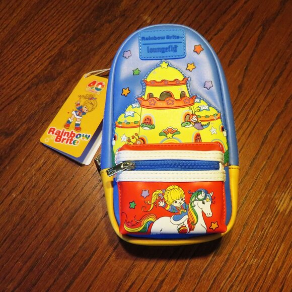 Hallmark | Accessories | Hallmark Rainbow Brite Loungefly Mini Backpack ...